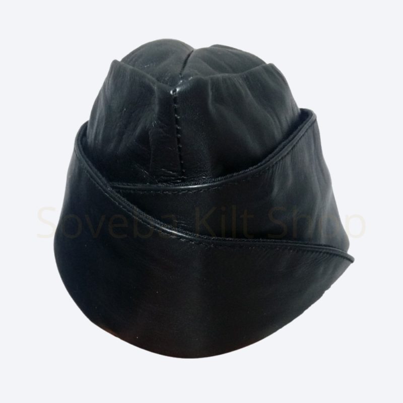 Leather Muir Cap | Buy Leather Cop And Police Muir Caps