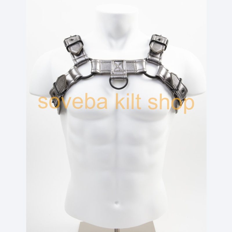Black Fashion Leather Harness For Men - Shop Finest Quality Harness