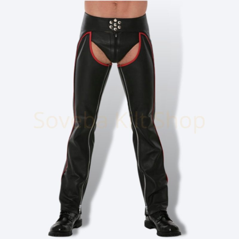 Leather Assless Chap - Buy Online Real Leather Made Chaps