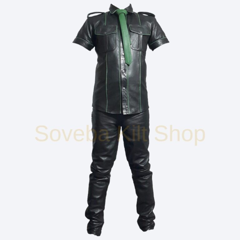 Police Leather Uniform - Soveba Kilt Shop