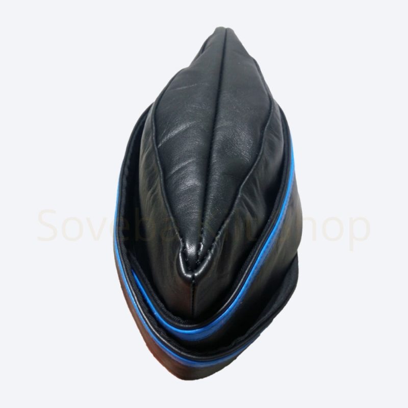 Leather Muir Cap | Buy Leather Cop And Police Muir Caps