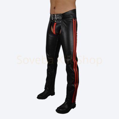 Men's Leather Chaps Pants Of All Types Motorcycle Bikers Cowboy & Others