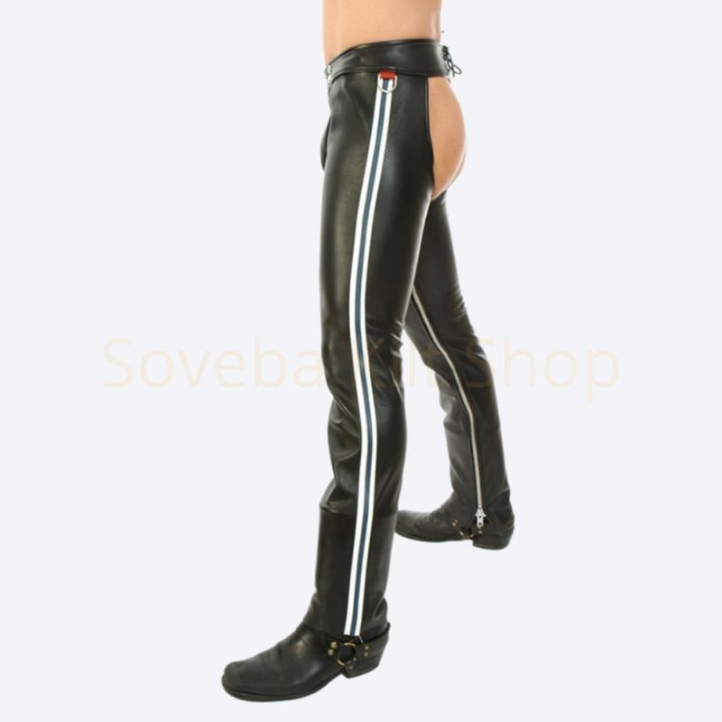 Leather Assless Chap - Buy Online Real Leather Made Chaps